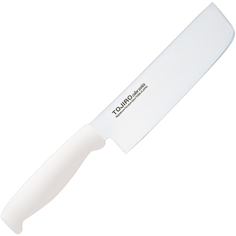 TOカラー包丁薄刃 16.5cmホワイト - 調理器具のSHOKUBI