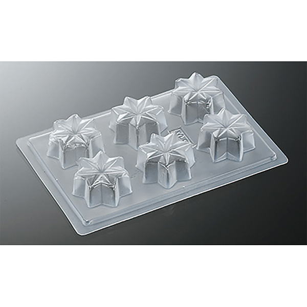 カンダ CS寒天ゼリー型 6P 楓 - 調理器具のSHOKUBI