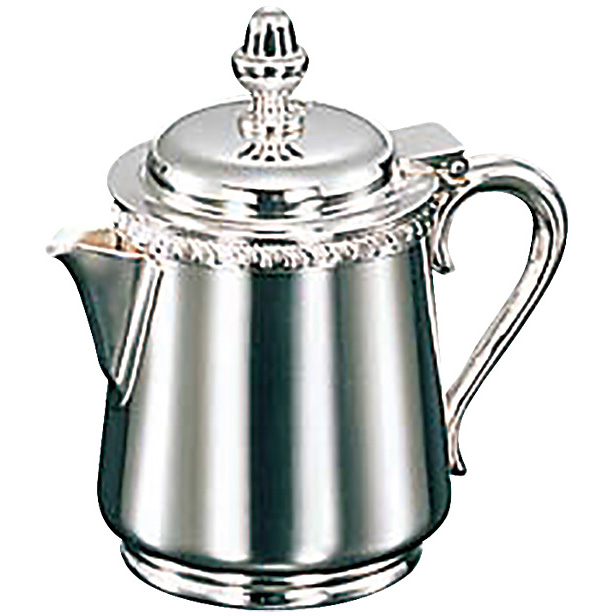 三宝産業 YUKIWA UK 18-8 ステンレス 菊渕ミルクポット 7人用 - 調理器具のSHOKUBI