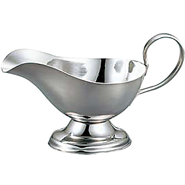 三宝産業 YUKIWA UK 18-8 ステンレス K型ソースポット 300㏄ - 調理器具のSHOKUBI