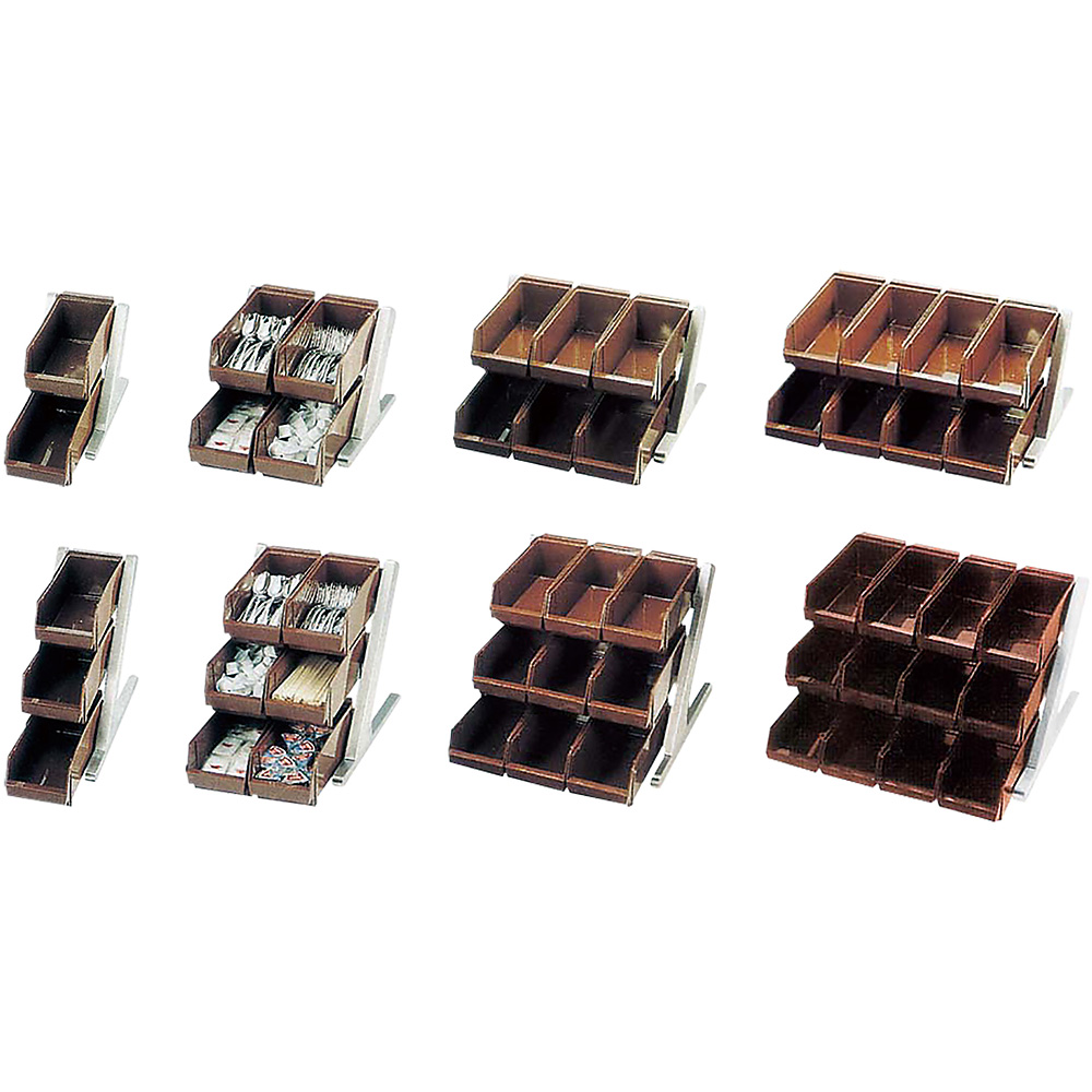 カンダ DXオーガナイザー 3段3列ブラウン - 調理器具のSHOKUBI