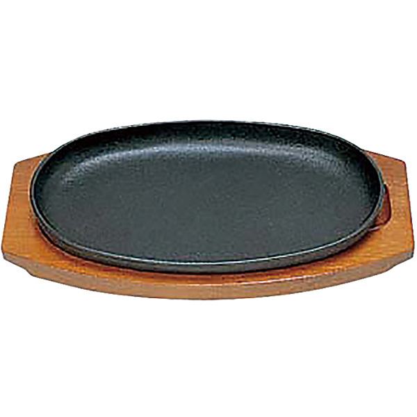 カンダ S ステーキ皿 小判型D 20cm - 調理器具のSHOKUBI