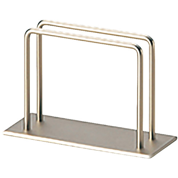 えいむ メニューブック立て 重量タイプ シルバー BS-472 150×60×H105 - 調理器具のSHOKUBI