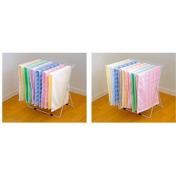 スタンド式タオルハンガー ピンチ14個付 23087-04 6連 - 調理器具のSHOKUBI