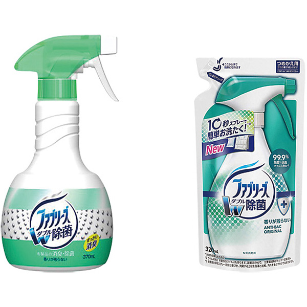 P&Gファブリーズ W除菌 370 - 調理器具のSHOKUBI