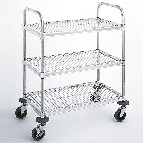 キャニオン W5型サービスワゴン ステンレス SUS304 仕様 W5A-S4609 奥行460×間口910mm - 調理器具のSHOKUBI