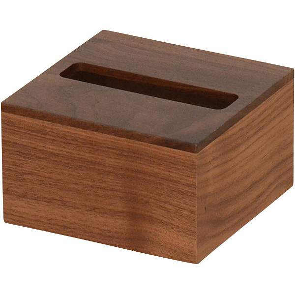 CH ハーフ ペーパータオルボックス ウォールナット - 調理器具のSHOKUBI