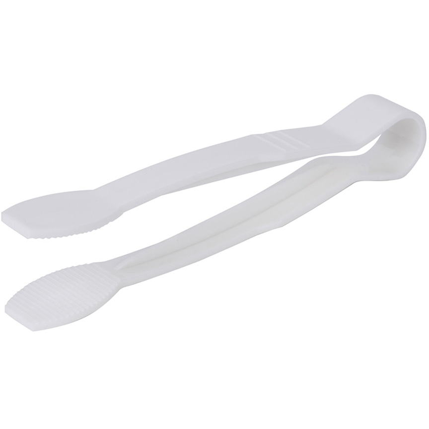 Thunder Group ポリカーボネート フラットトング 9インチ PLFTG009WH ホワイト - 調理器具のSHOKUBI