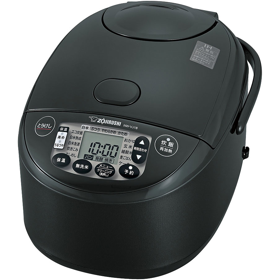 IH炊飯ジャー ブラック NW-VJ10 5.5合炊き - 調理器具のSHOKUBI