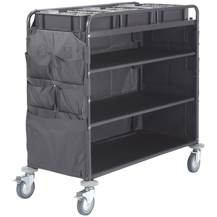 ホテルリネンワゴン L グレー - 調理器具のSHOKUBI