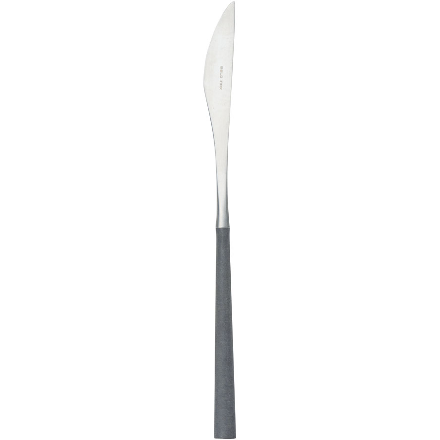 ベロ イノックス ポーラ 18-10ステンレス グレー BI1509TBK テーブルナイフ刃付 - 調理器具のSHOKUBI