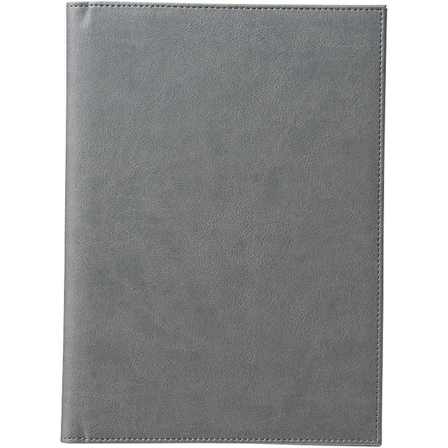 レザータッチメニューブック B5 CLB-802 グレー - 調理器具のSHOKUBI