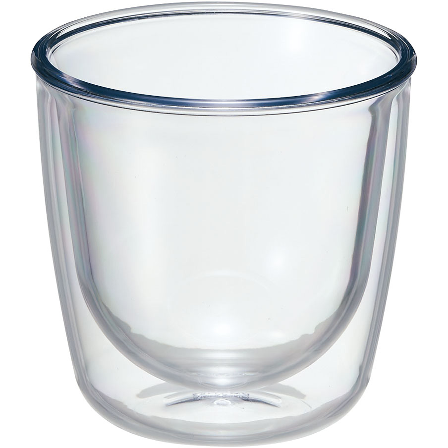 われないダブルウォールグラス ワイド TW-3781 300ml - 調理器具のSHOKUBI