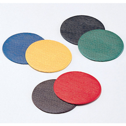 レザータッチグループ コースター GM-21 ブラウン - 調理器具のSHOKUBI