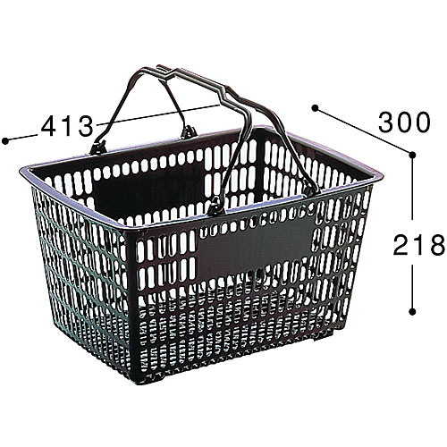 ショッピングバスケット コンビニ/18リットル SB-L7-L ライトグレー - 調理器具のSHOKUBI