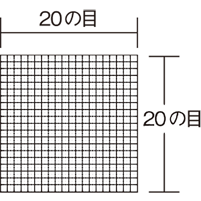 ワンタッチ裏ごし 替アミ 4メッシュ 21cm用 - 調理器具のSHOKUBI