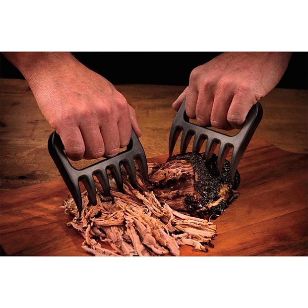 シュラスコ ブラック ミートクロー2PC 22847/100 - 調理器具のSHOKUBI