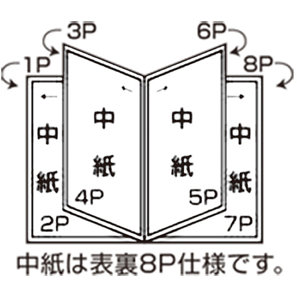 シンビメニューブック ABW-9 黒 - 調理器具のSHOKUBI