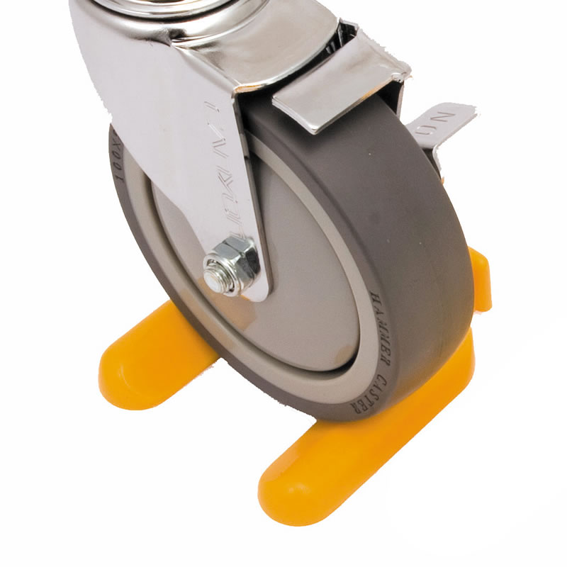 キャニオン キャスタースタンド ポリエチレン 1個 CS-P75 キャスター直径75mm用 - 調理器具のSHOKUBI