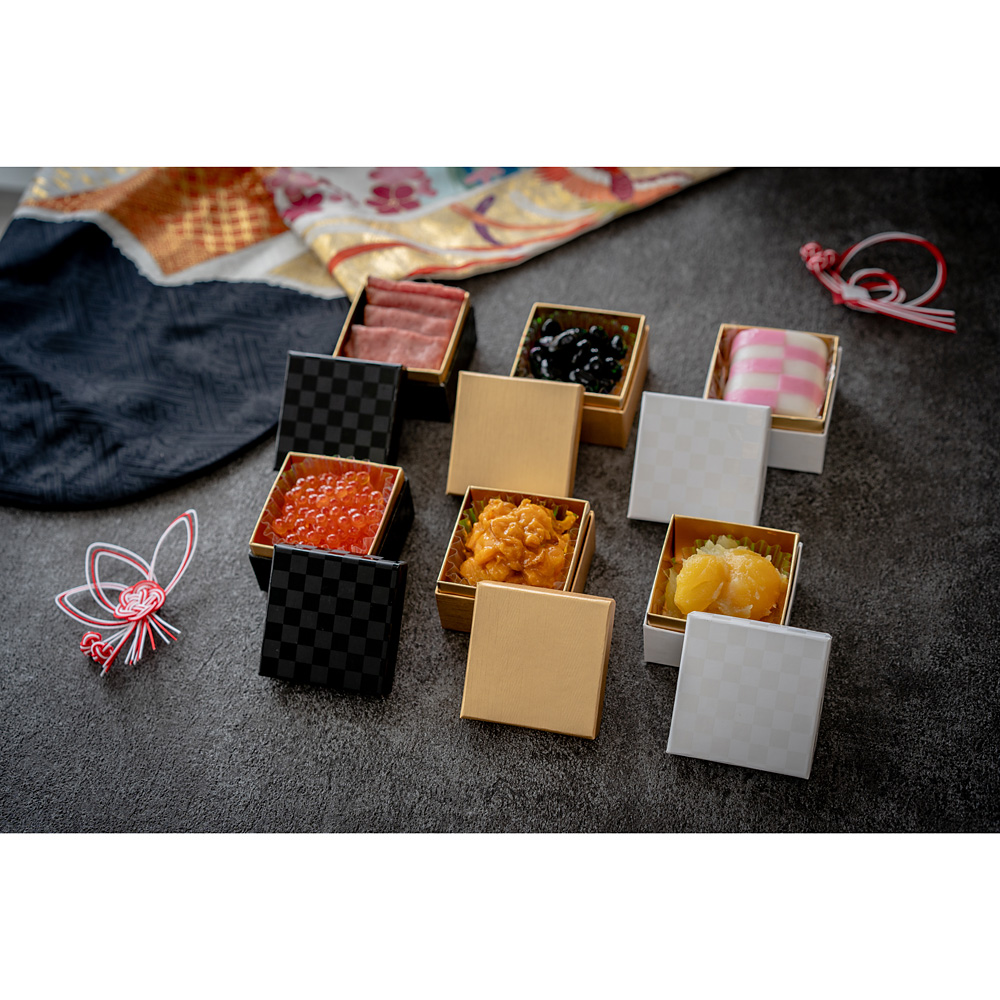 KAMI-CASE ミディアム 本体 市松白 - 調理器具のSHOKUBI