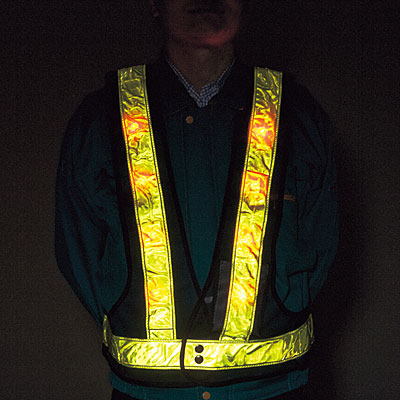 LED 内蔵ベスト フリー 238093 黄・白・赤 - 調理器具のSHOKUBI