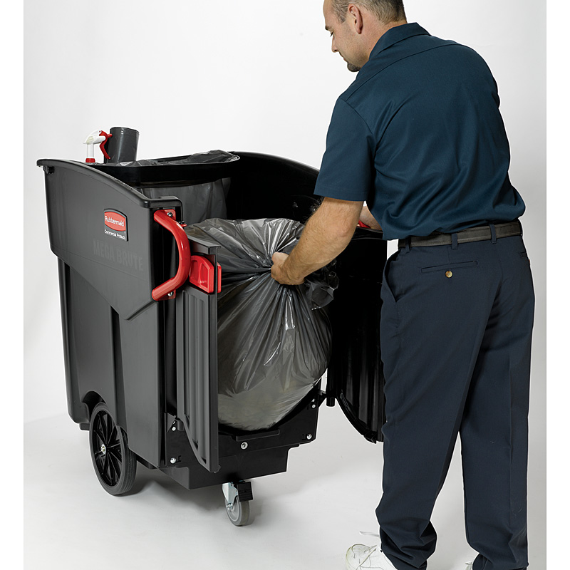 ラバーメイド メガブルート モービルコレクター 組立式 ブラック FG9W7300BLA - 調理器具のSHOKUBI