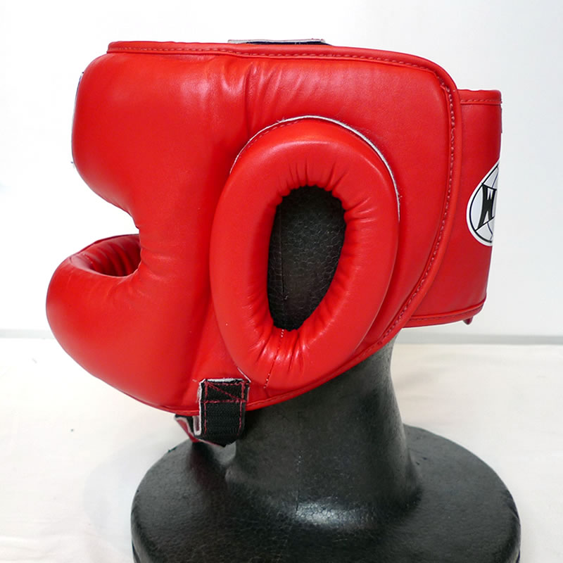 ヘッドガード フルフェイスタイプ Lサイズ HPML-RED 赤 - 調理器具のSHOKUBI