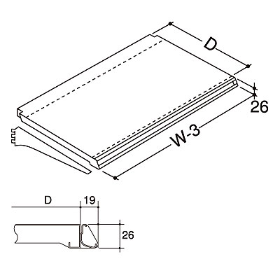 三洋スーパースタンド スチール棚セット 3爪2段ブラケット付 EO-RL230 W750×D300mm - 調理器具のSHOKUBI